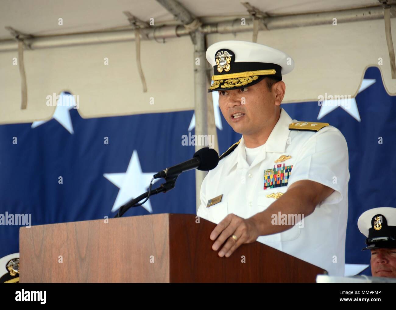 170922-N-CF903-256 WILLIAMSBURG, Va (September 22, 2017) - Rear Adm ...