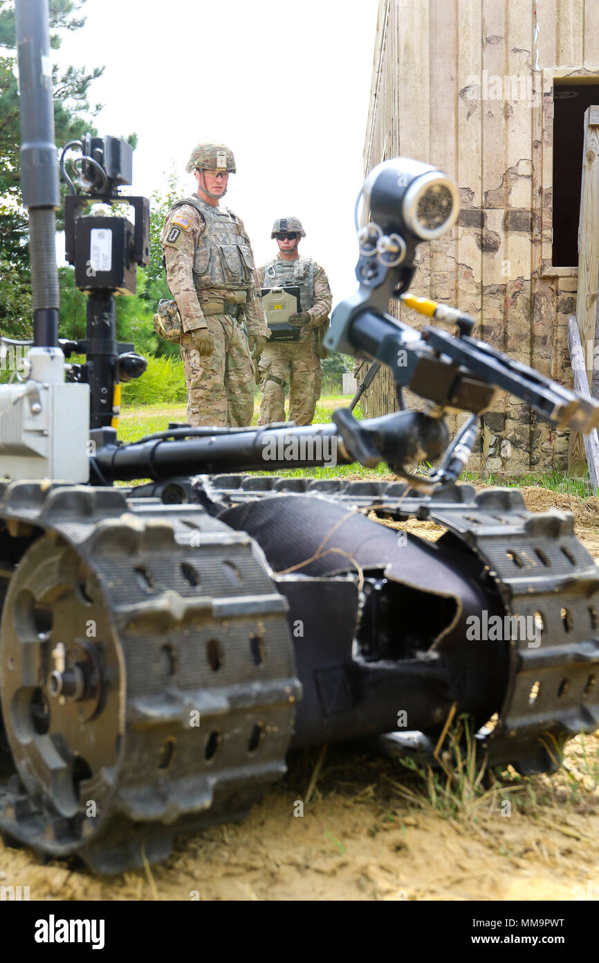 Sgt. 1st Class Joshua Tygret and Sgt. Austin Murphy, assigned to 744th ...