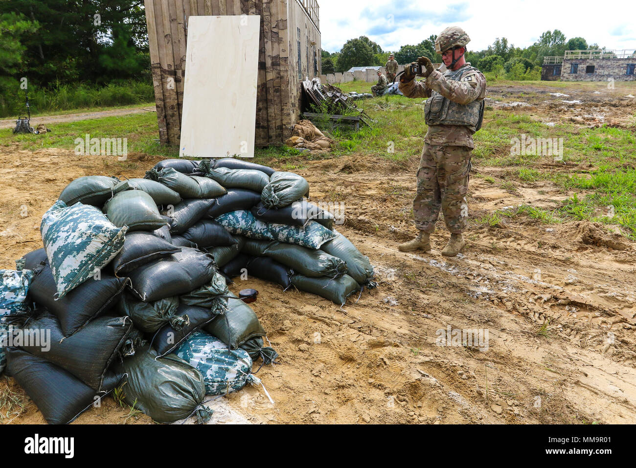Sgt. 1st Class Joshua Tygret, assigned to 744th Ordnance Disposal ...
