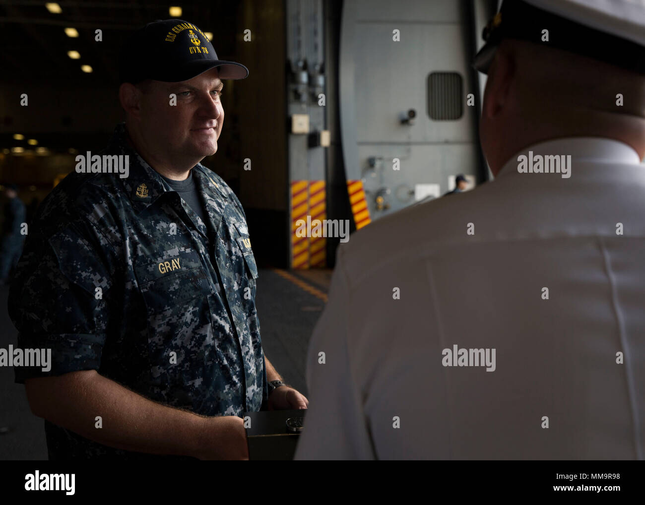 NORFOLK, Va. (Sept. 20, 2017) Chief Electrician's Mate (Nuclear) Chad ...