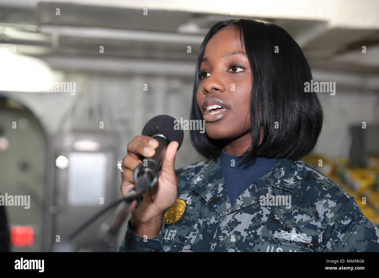 170920-N-OX321-0009 ATLANTIC OCEAN (September 20, 2017) Master-at-Arms ...