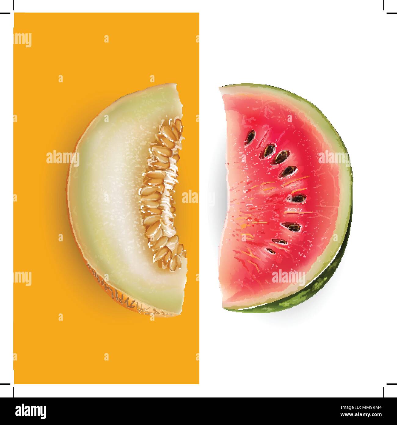 Watermelon slice clipart hi-res stock photography and images - Alamy