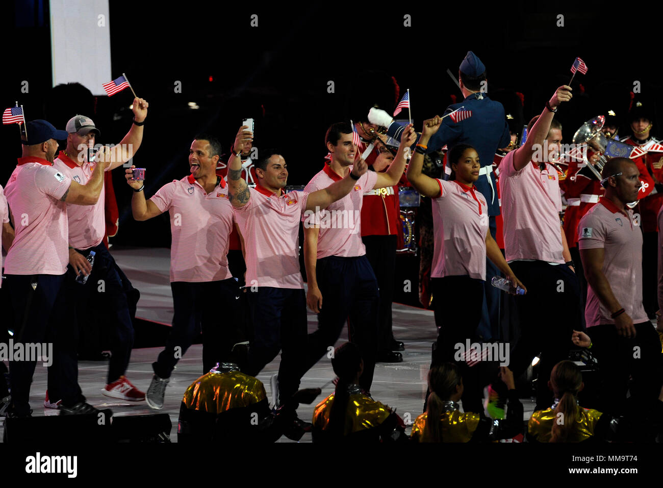 Invictus games 2017 stadium ceremony hi-res stock photography and ...
