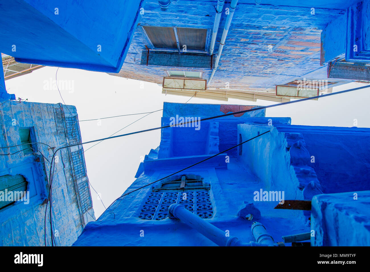 Back street alley in india hi-res stock photography and images - Alamy