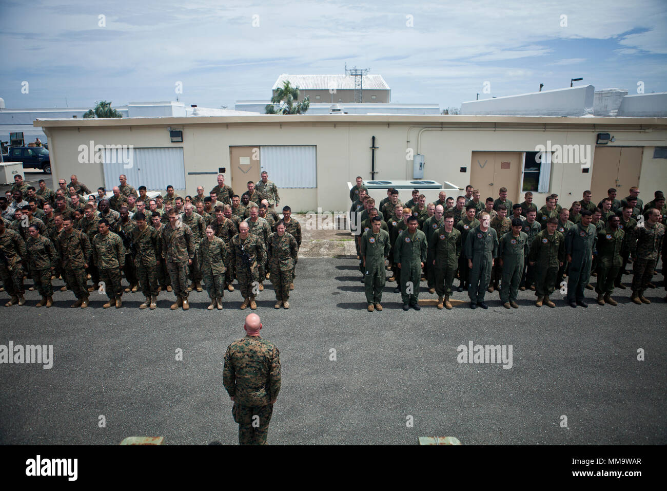 U.S. Marine Sgt. Maj. Glenn D. Bragg, the Joint Task Force - Leeward ...