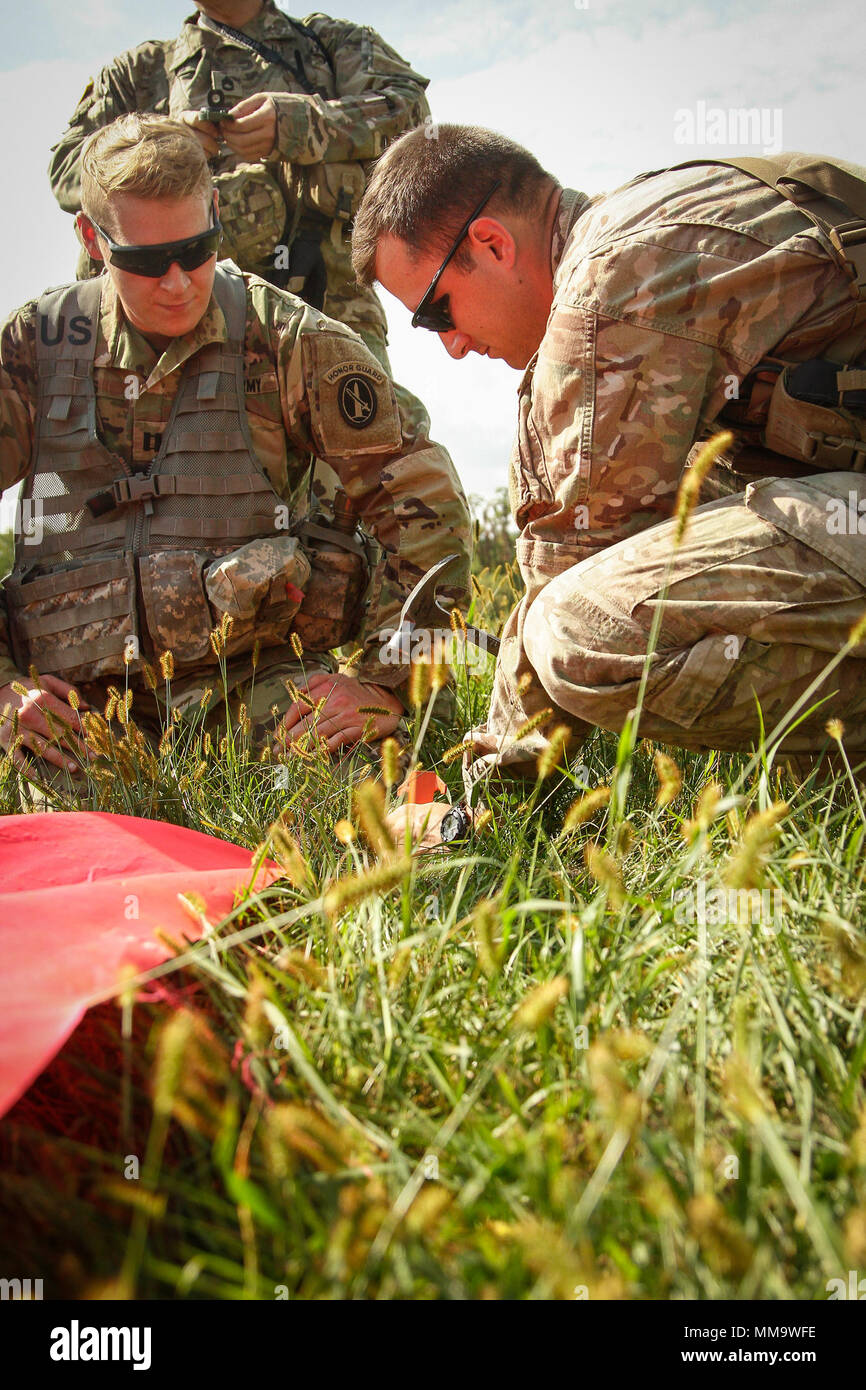 Pathfinder students conduct a VIRS (verbally initiated release system ...