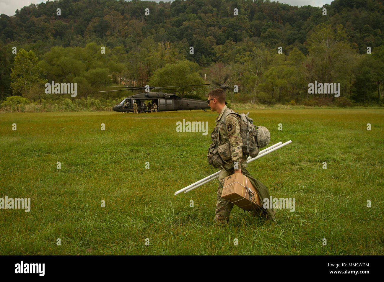 Pathfinder students conduct a VIRS (verbally initiated release system ...