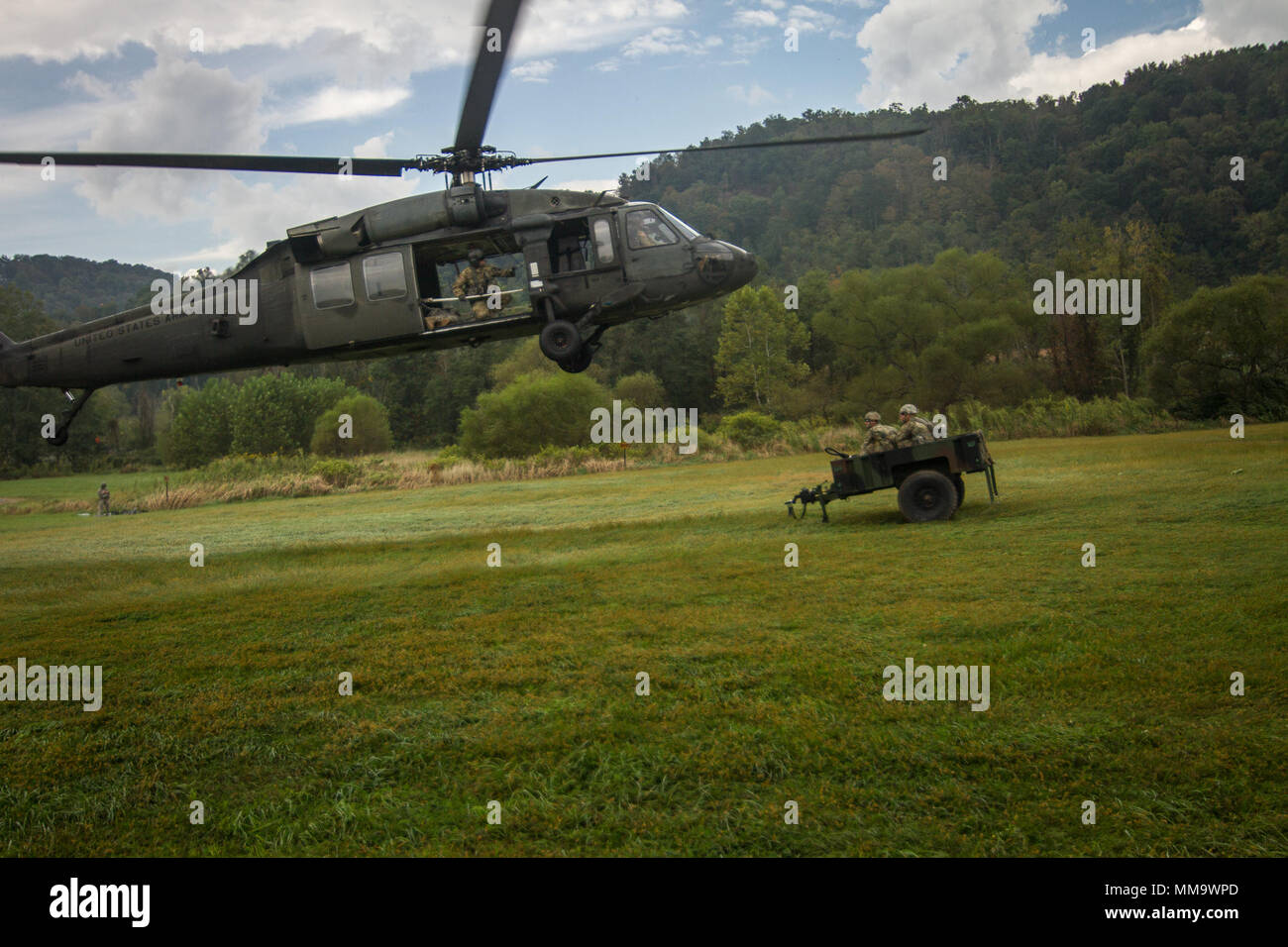 Camp Dawson, West Virginia - On day 12 of Pathfinder course students ...