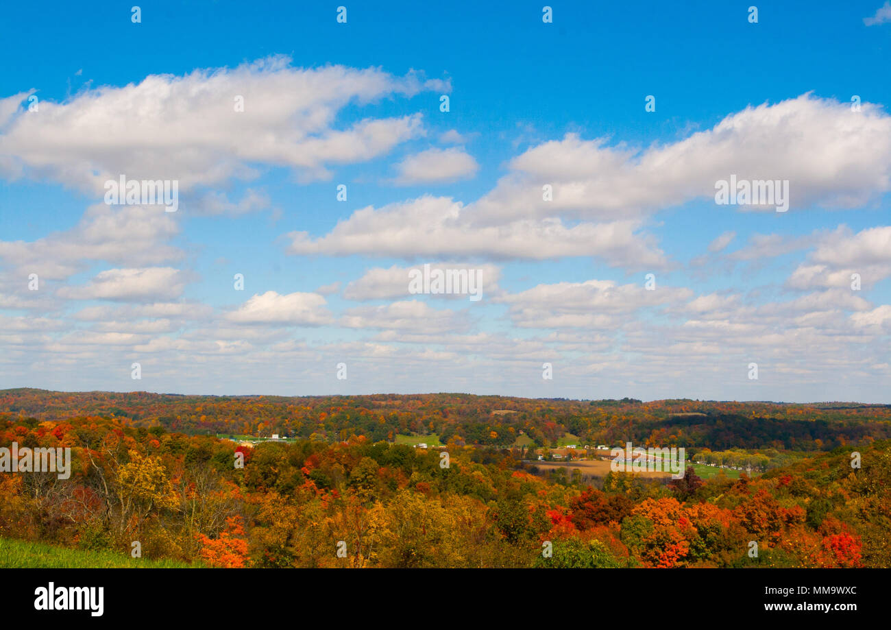 Central Ohio Fall Colors Stock Photo - Alamy