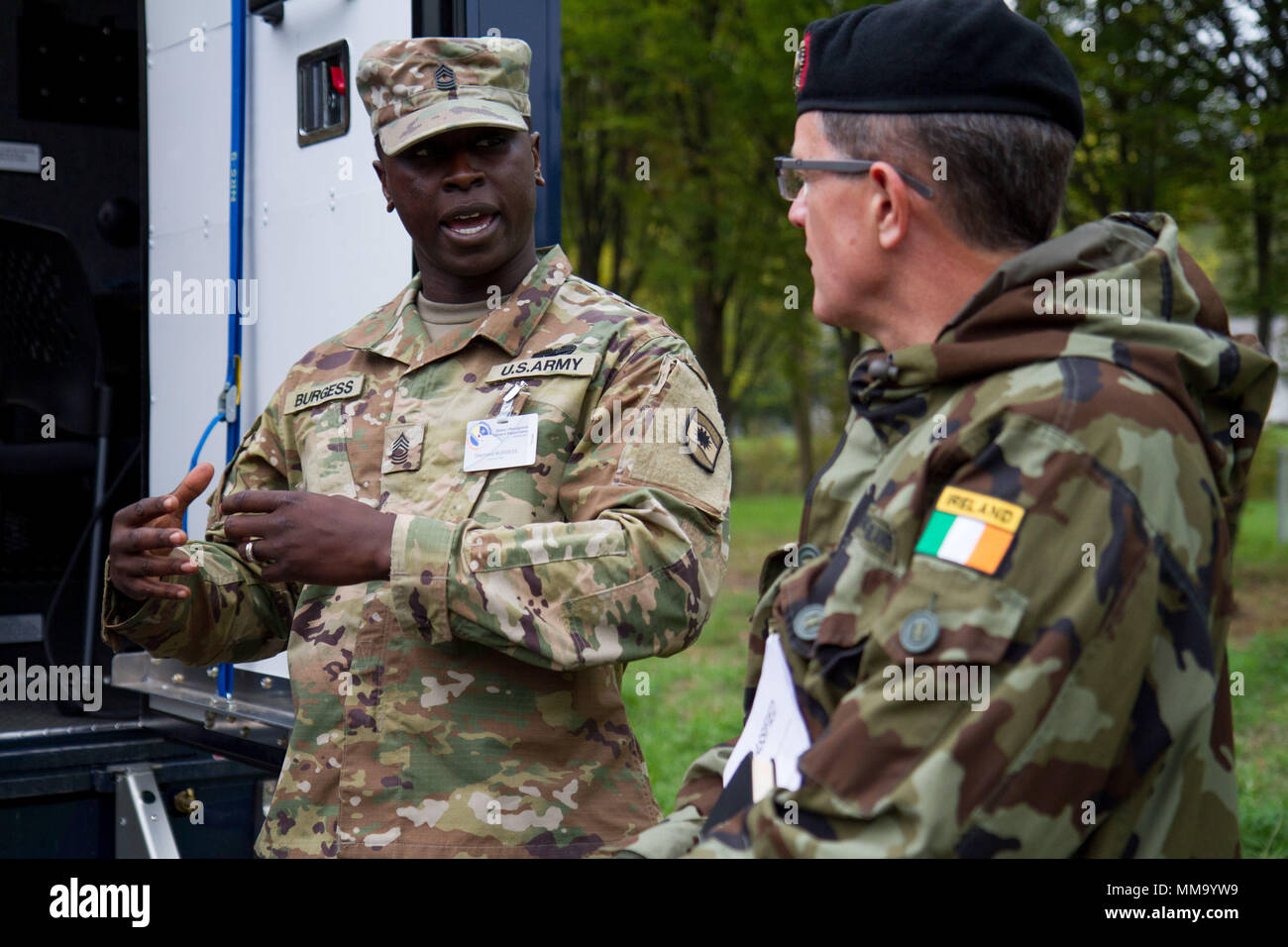 Master Sgt. Desmond Burgess, soldier with 773rd Civil Support Team ...