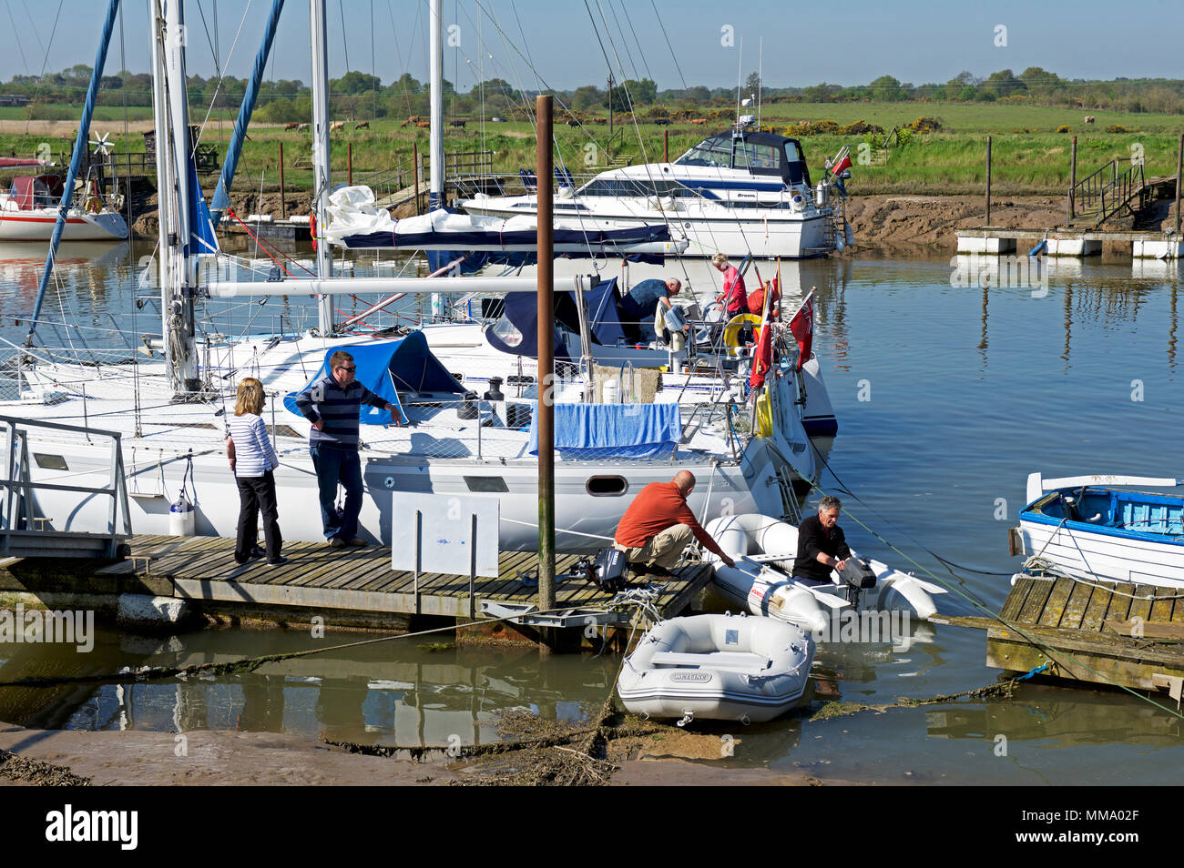 Southwold harbour, Suffolk, England UK Stock Photo - Alamy
