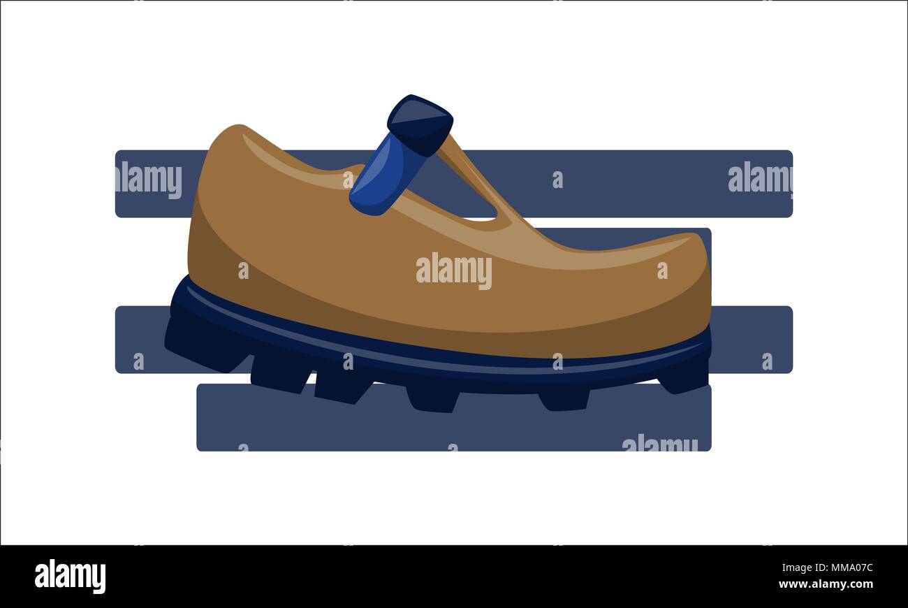 Shoes Back To School Template Vector Stock Vector Image & Art - Alamy