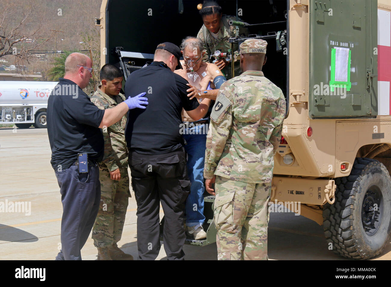Flight medics from MedCenter Air and medics assigned to the 602nd Area ...
