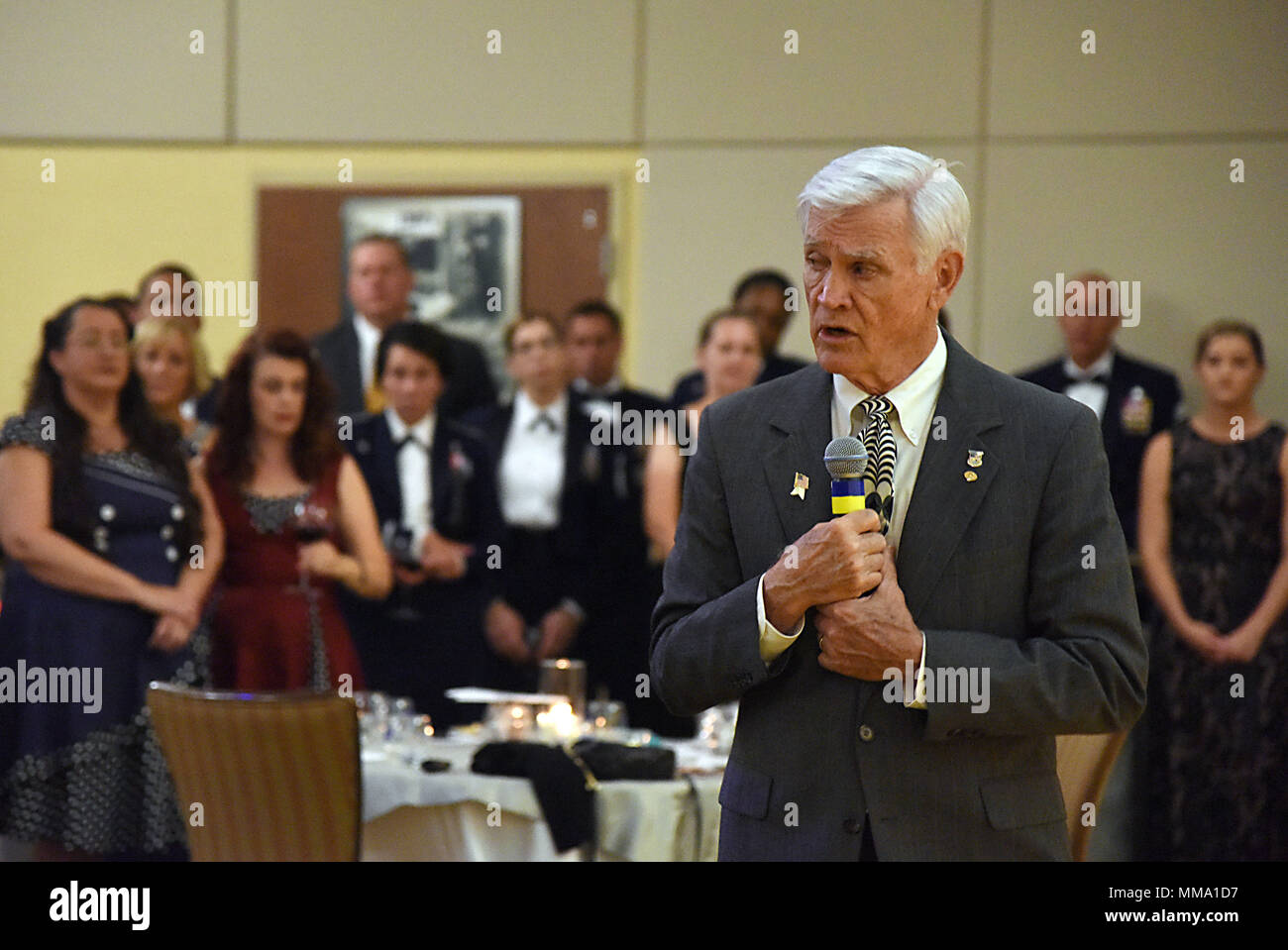 Retired Lt. Col. Barry Bridger, former Vietnam prisoner of war ...