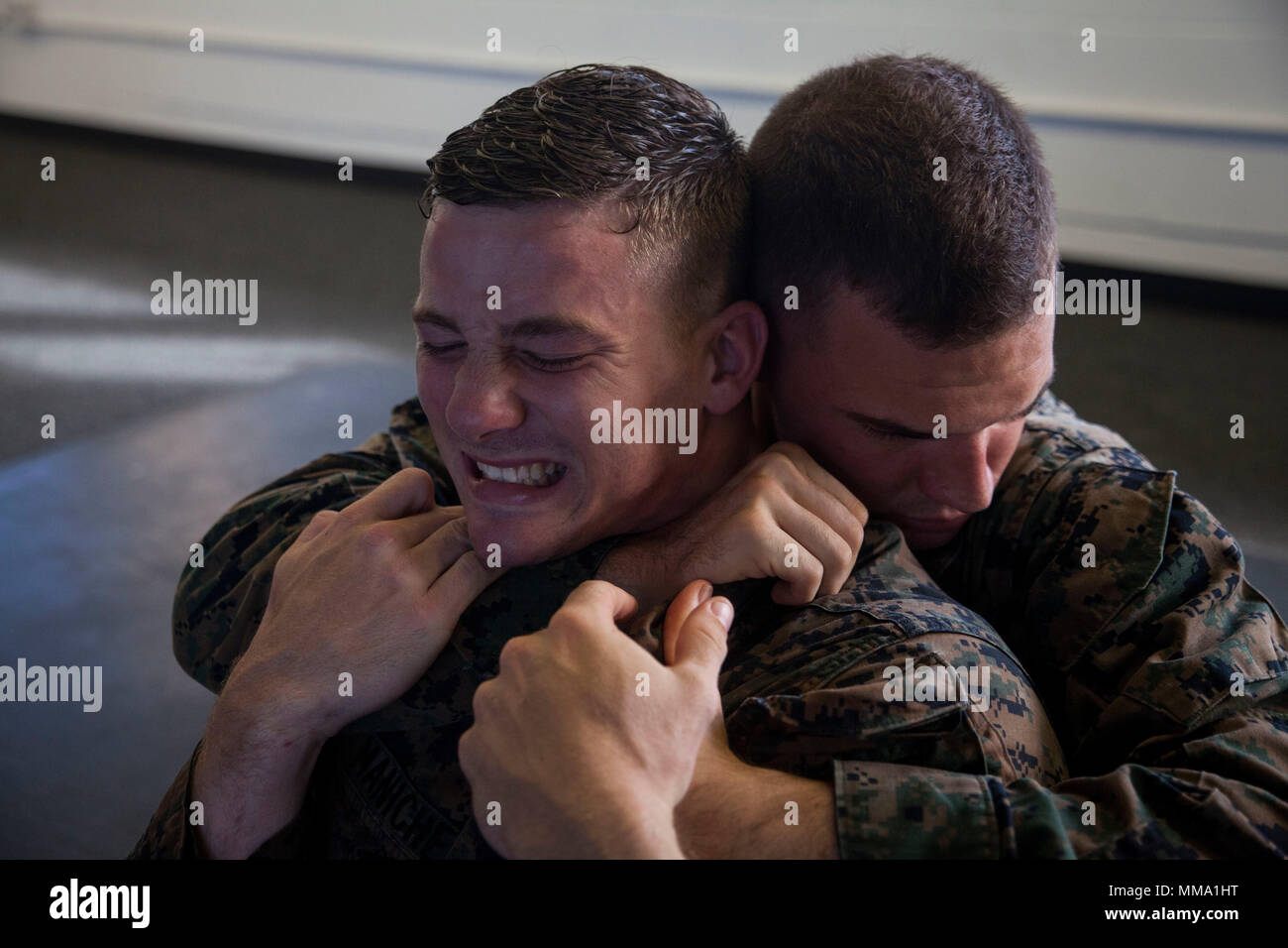 Sgt. Zane Thomas, a flight equipment technician, with Marine Aviation ...