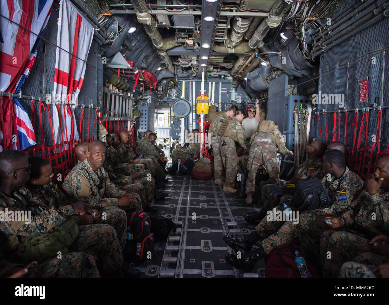 Air Commandos and Jamaican Defense Force disaster response team ...