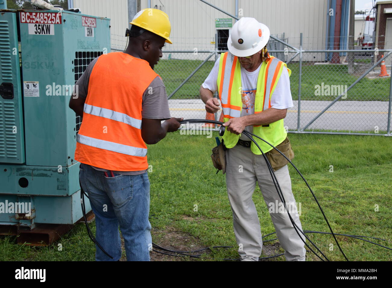 As part of the U.S. Army Corps of Engineers Temporary Power Mission ...