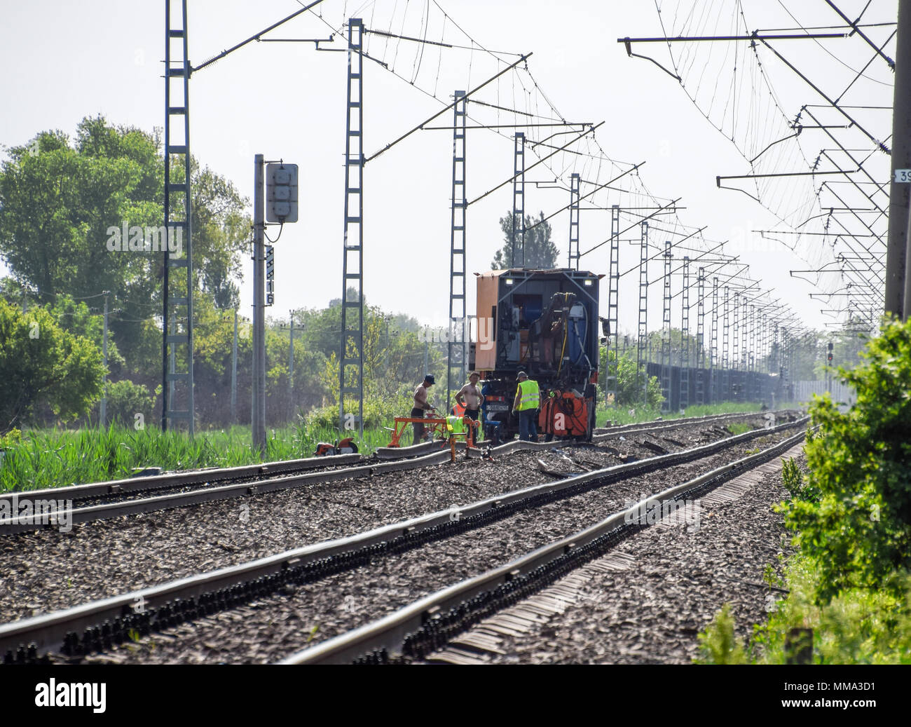 Maintenancerailway hi-res stock photography and images - Alamy