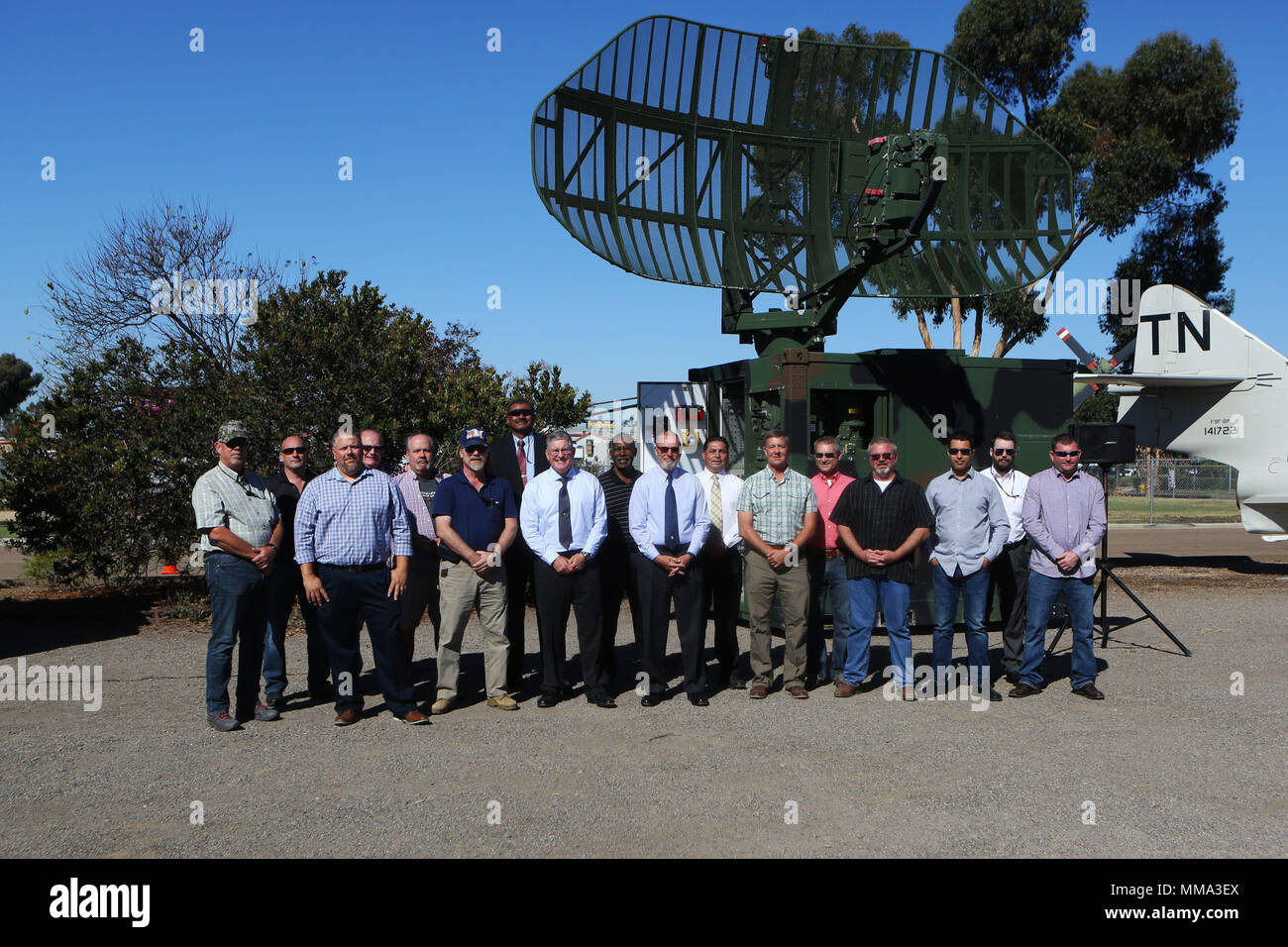 Retired Marines, who employed the TPN-22 and TPS-73 radar systems, give ...