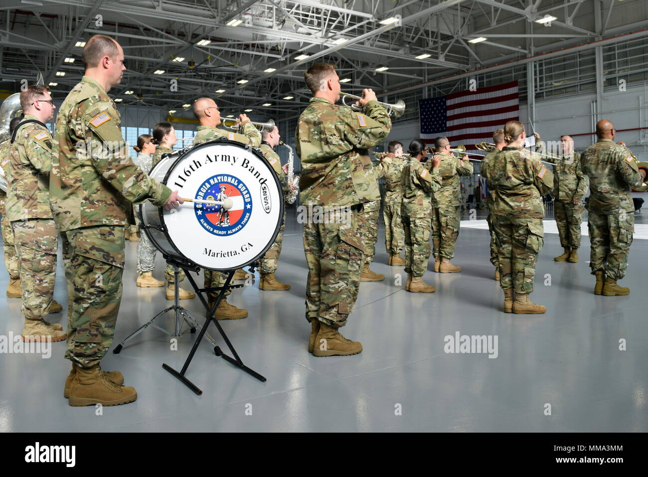 116th army band hi-res stock photography and images - Alamy