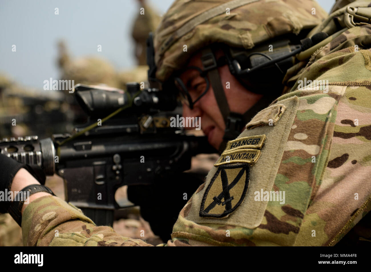 African american shooting range hi-res stock photography and images - Alamy
