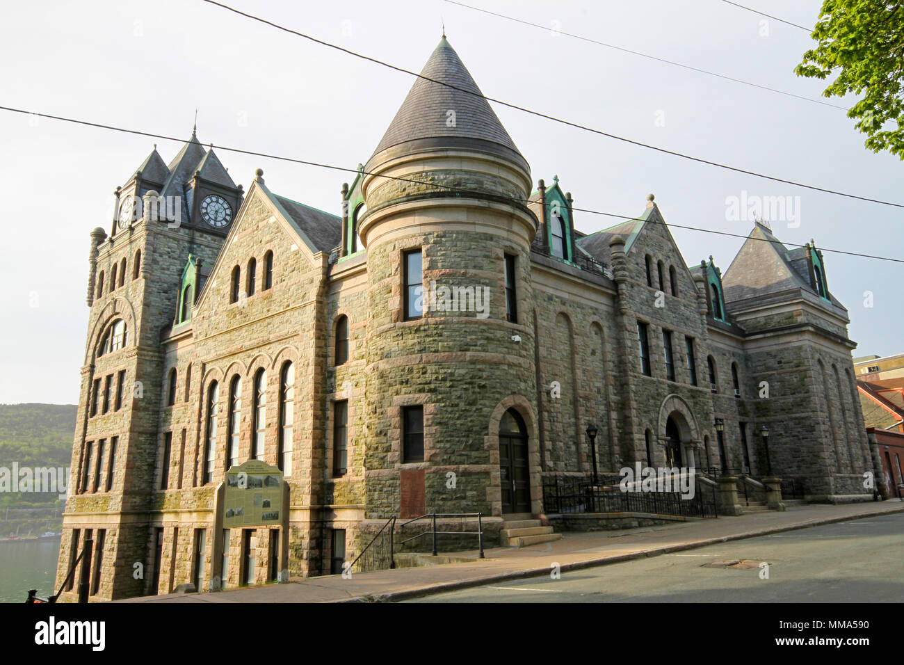 Church in St. John's, Newfoundland, Canada Stock Photo - Alamy