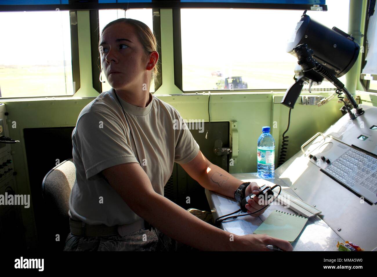 Transportable traffic control tower hi-res stock photography and images ...
