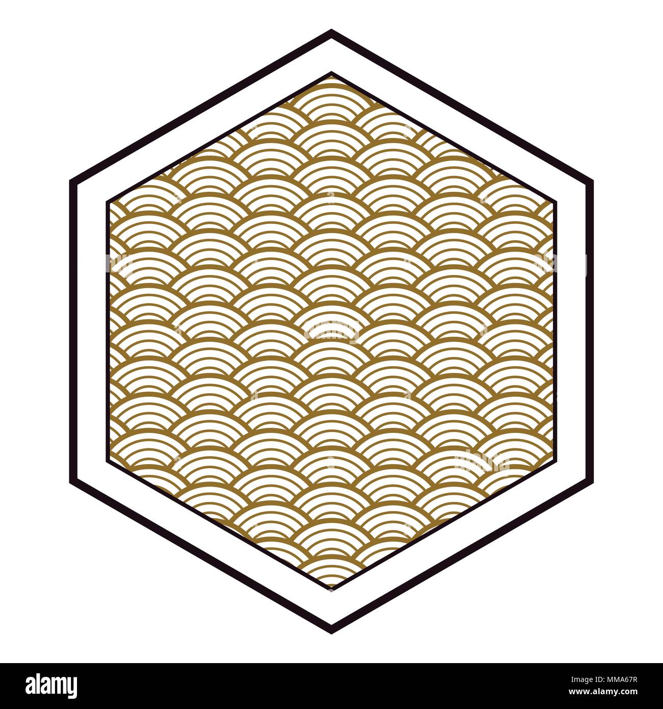 Japanese floral and geometric pattern Stock Vector Image & Art - Alamy