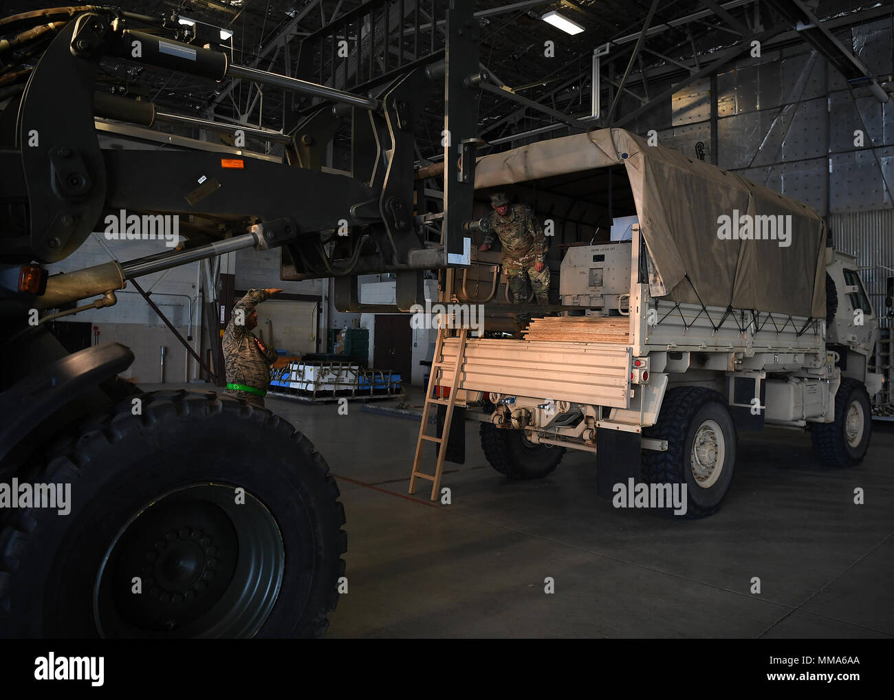 Tech. Sgt. Ruben Zamora, 319th Logistics Readiness Squadron cargo ...
