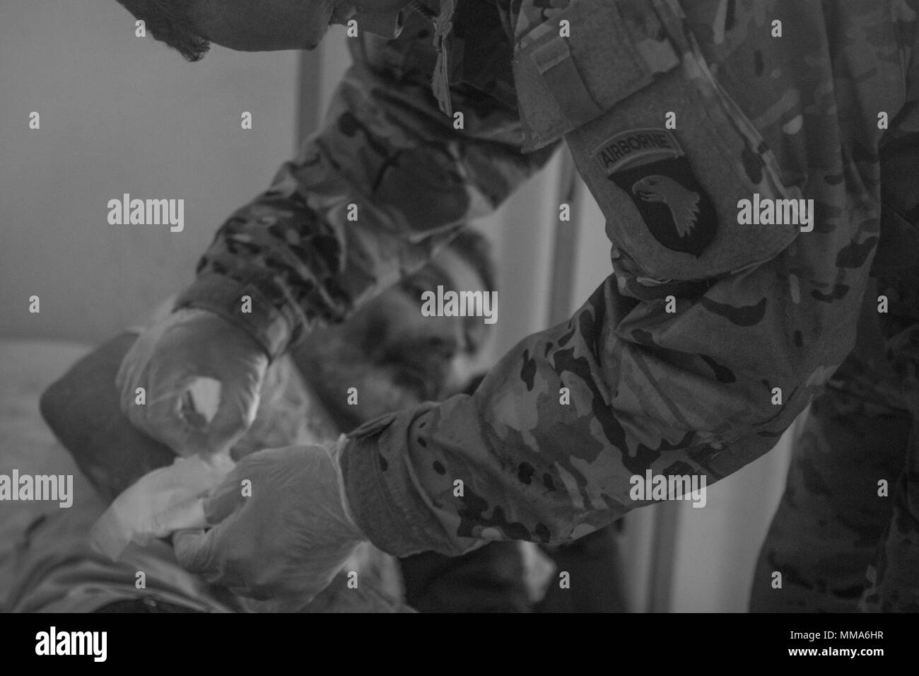 U.S. Army Cpt. Benjamin Stork, Flight Surgeon 101st Combat Aviation ...