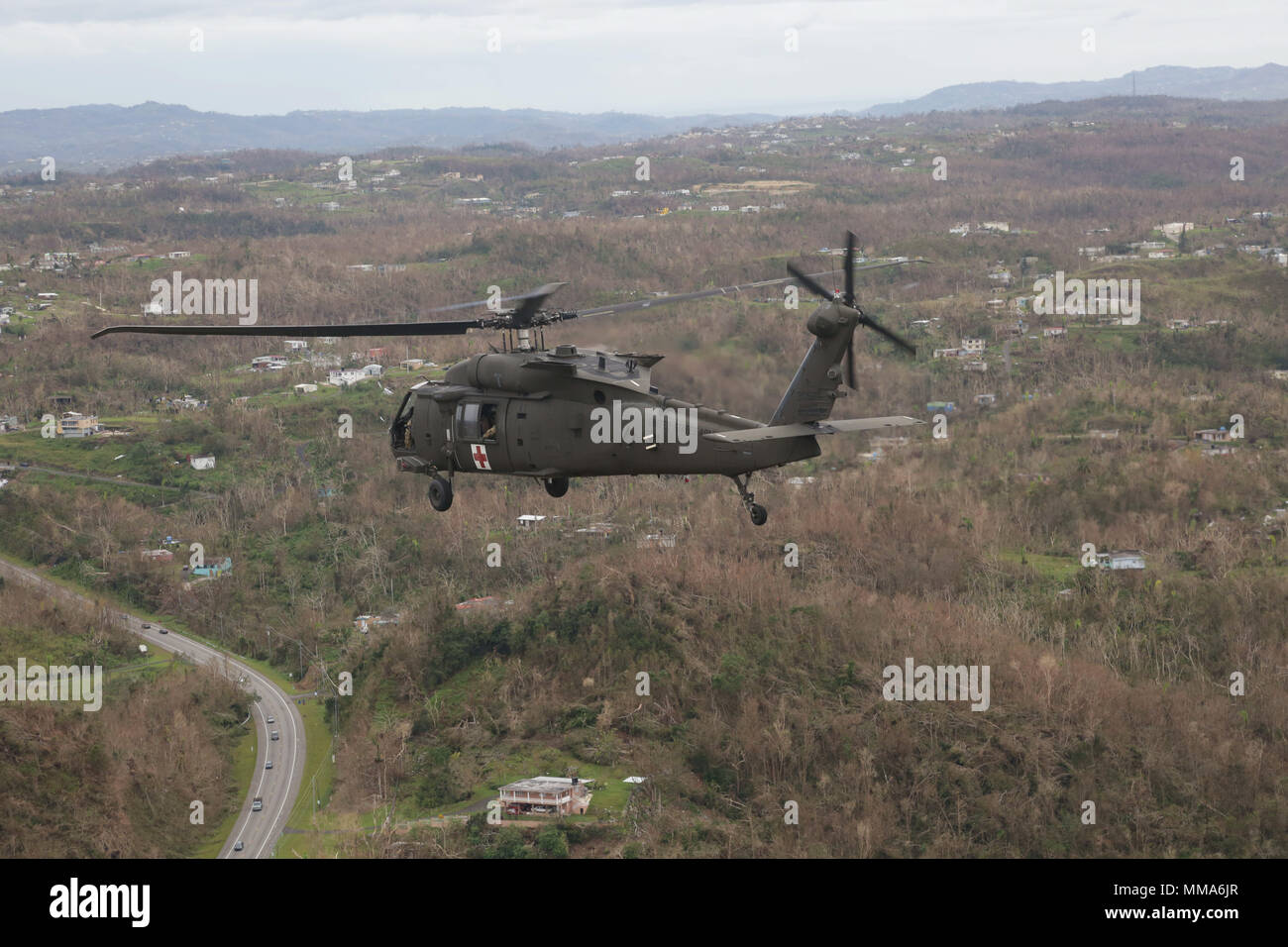 U.S. Soldiers, assigned to the 101st Combat Aviation Brigade(CAB), flew ...