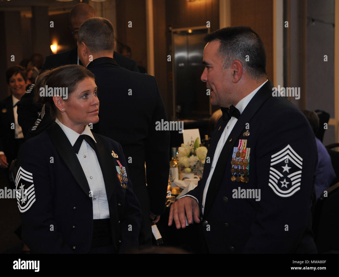 Chief Master Sgt. Jessica Bender, 9th Reconnaissance Wing command chief ...
