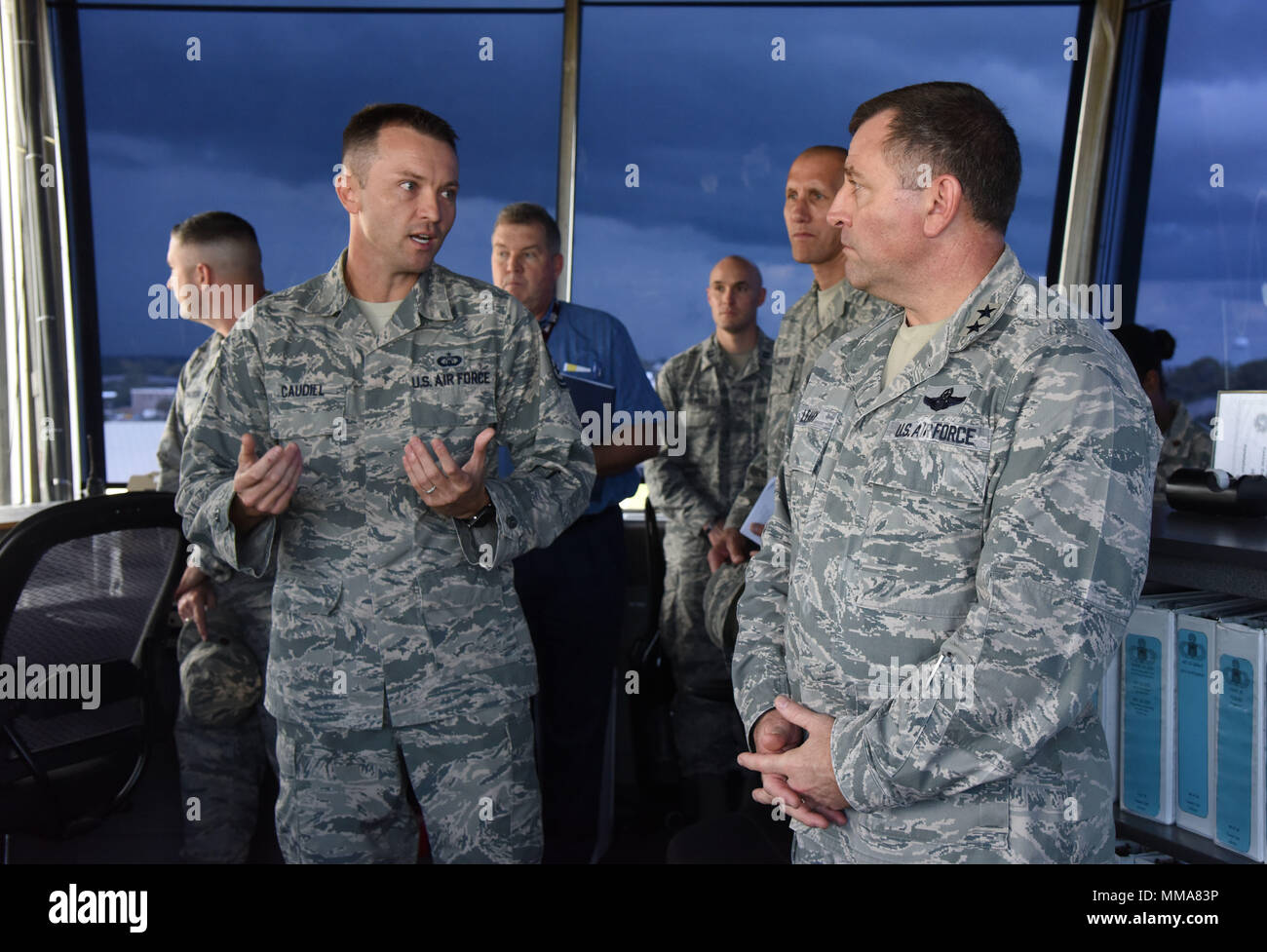 Tech. Sgt. Blaine Caudill, 81st Operations Support Flight air traffic ...