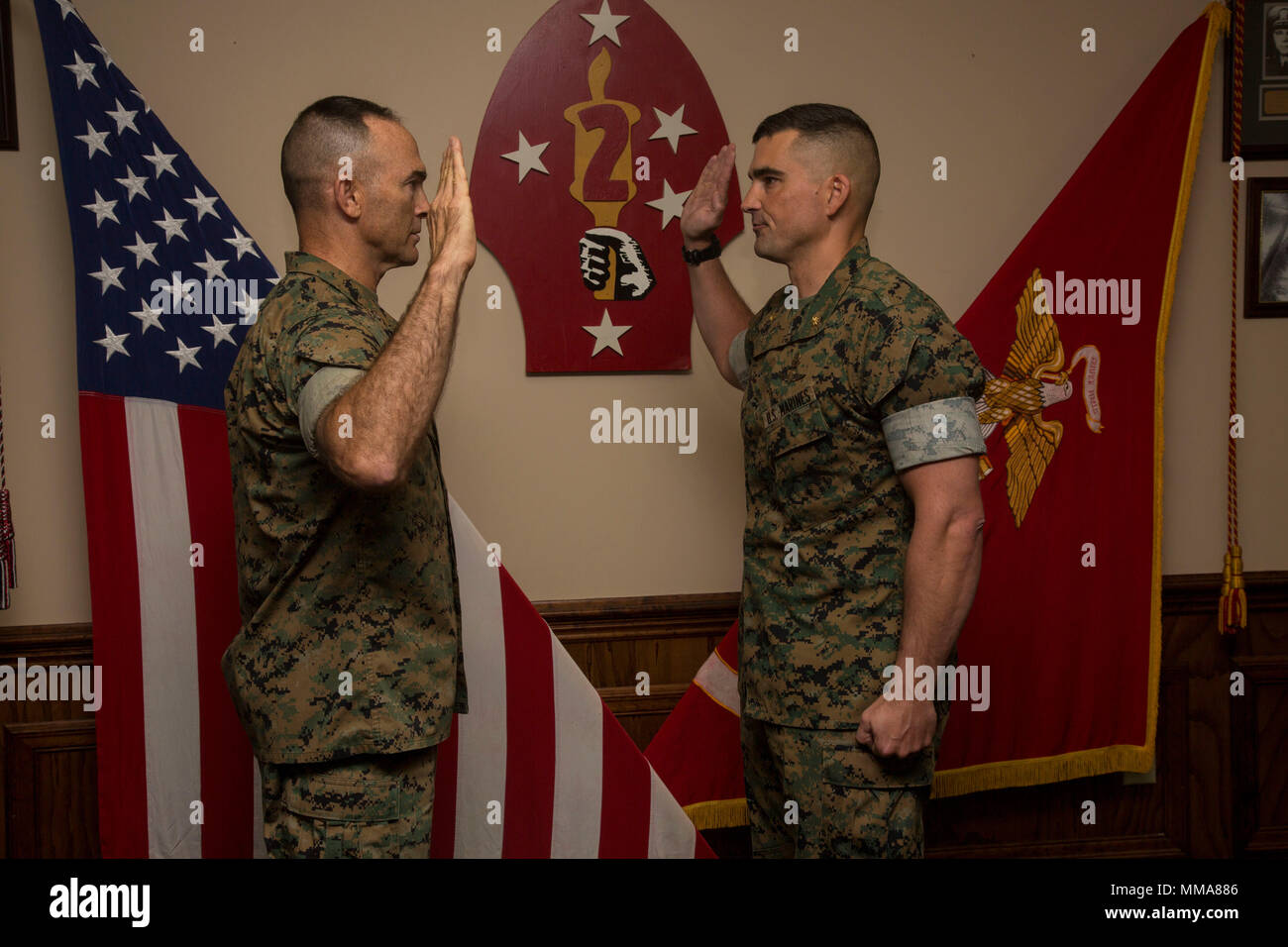 U.S. Marine Corps Maj. Gen. John K. Love, commanding general, 2nd ...