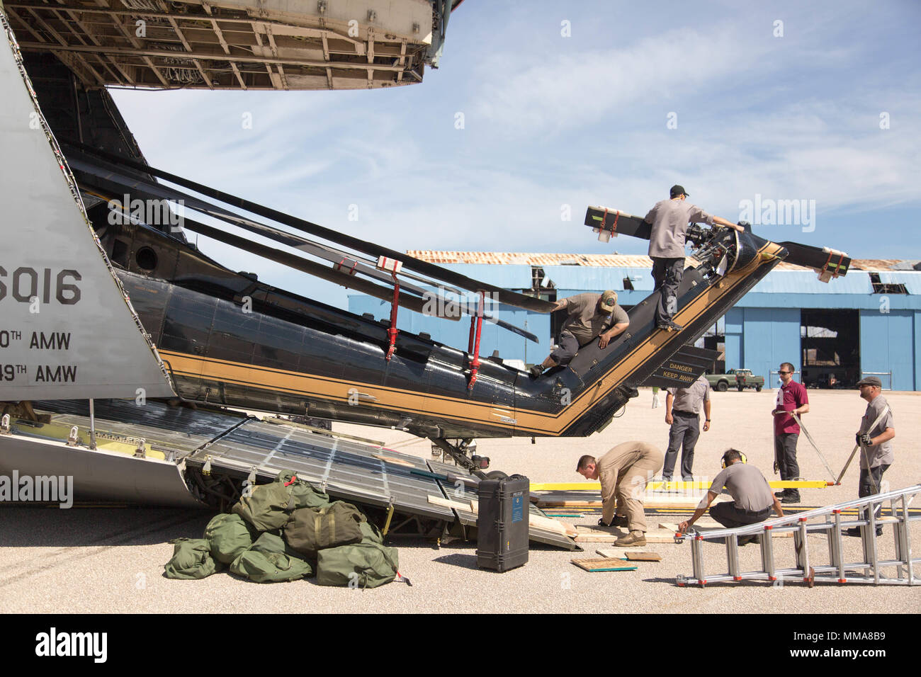 Caribbean-based PAE maintenance staff and U.S. Air Force (USAF ...