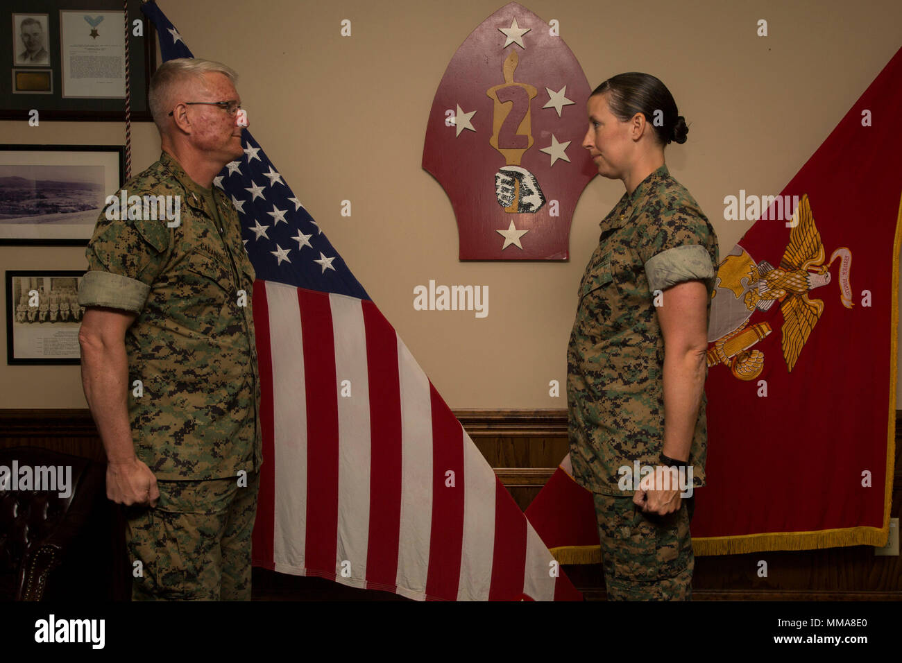 U.S. Marine Corps Col. Christian G. Cabaniss, 2nd Marine Expeditionary ...
