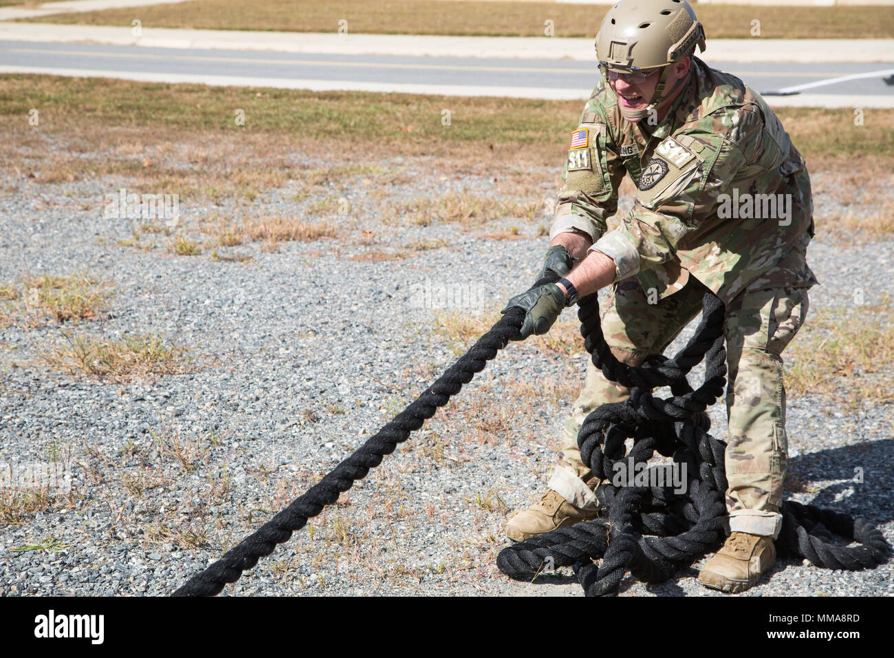 U.S. Army Spc. Johnny Long, assigned to U.S. Army Cyber Command ...