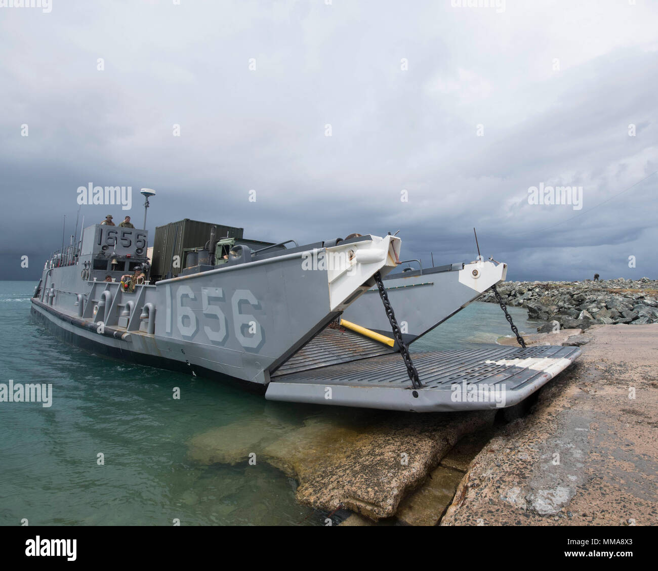 Landing craft utility lcu 1656 hi-res stock photography and images - Alamy
