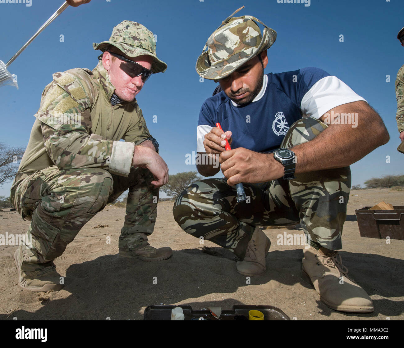 OMAN (Sept. 27, 2017) Explosive Ordnance Disposal Technician 3rd Class ...