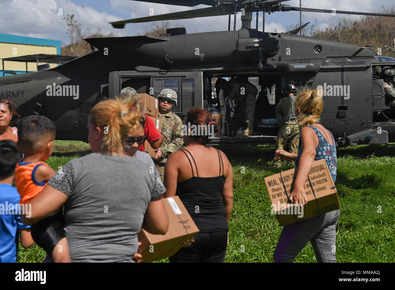 Soldiers with 6th Battalion, 101st General Support Battalion, 101st ...
