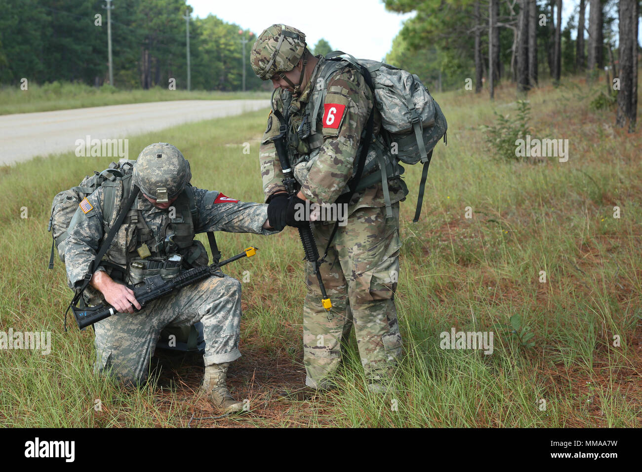 U.S. Army Sgt. Christian Ozorio, assigned to the Womack Army Medical ...