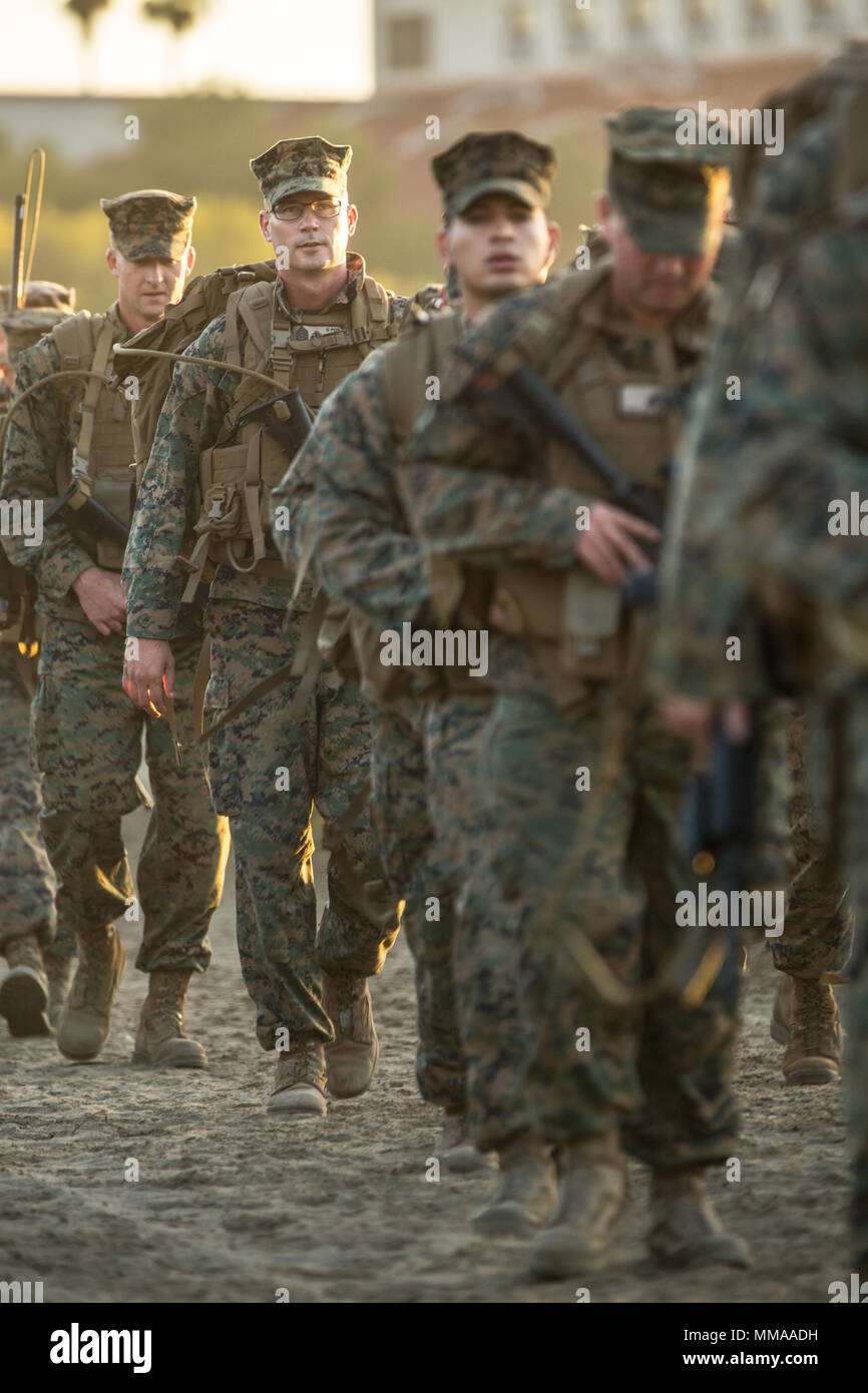 Camp Pendleton (September 29, 2017) Marines and Sailors with the 11th ...