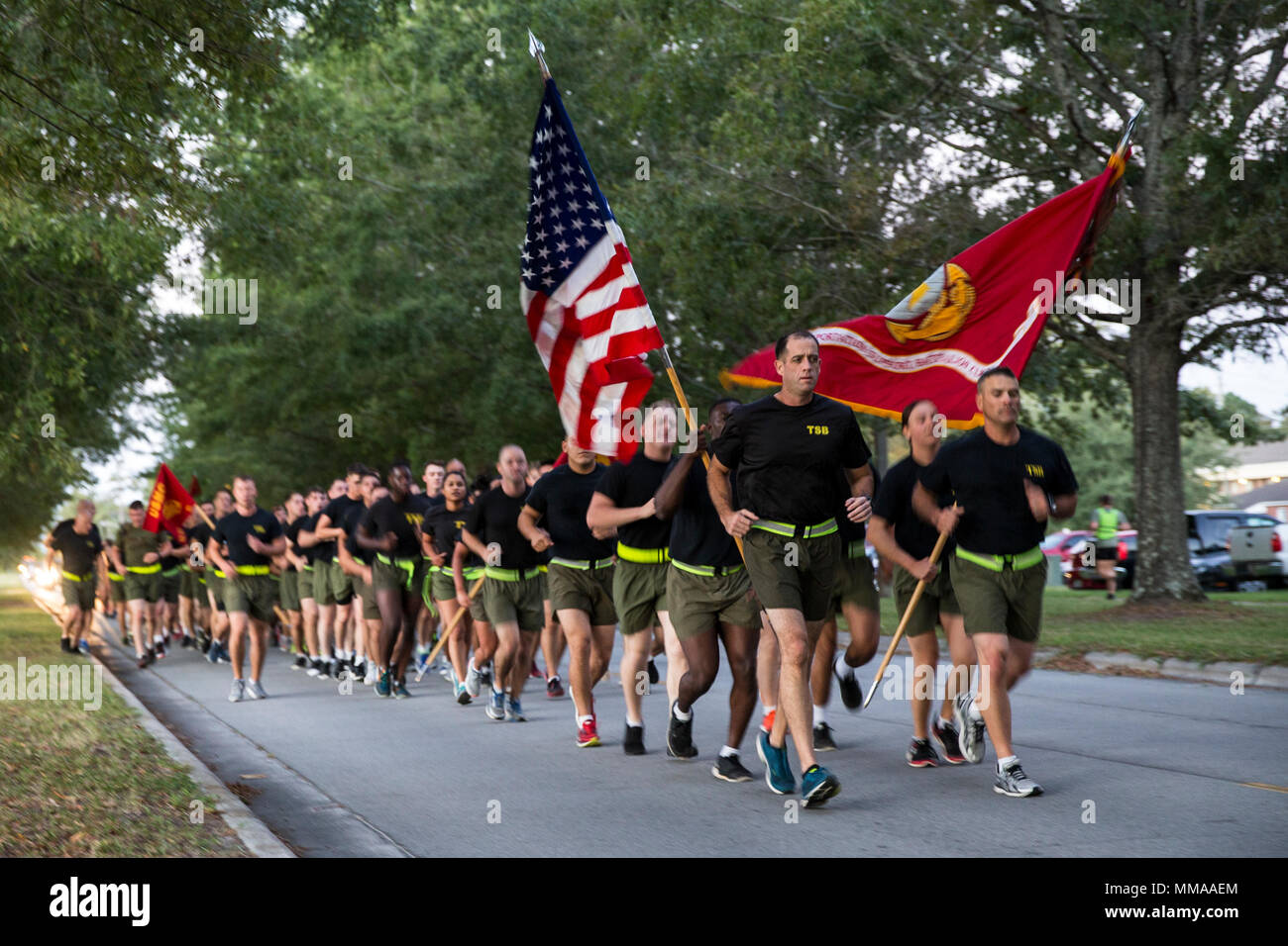 U.S. Marines with 2nd Transportation Support Battalion (TSB), 2nd ...