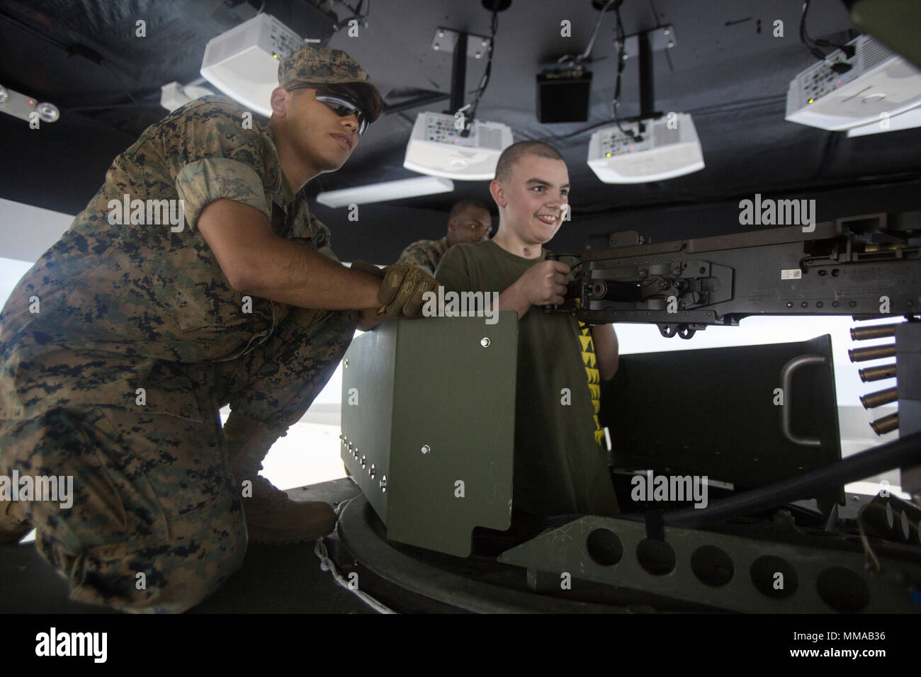 Pfc. Manuel Nava, a machine gunner with 2nd Battalion, 3rd Marine ...