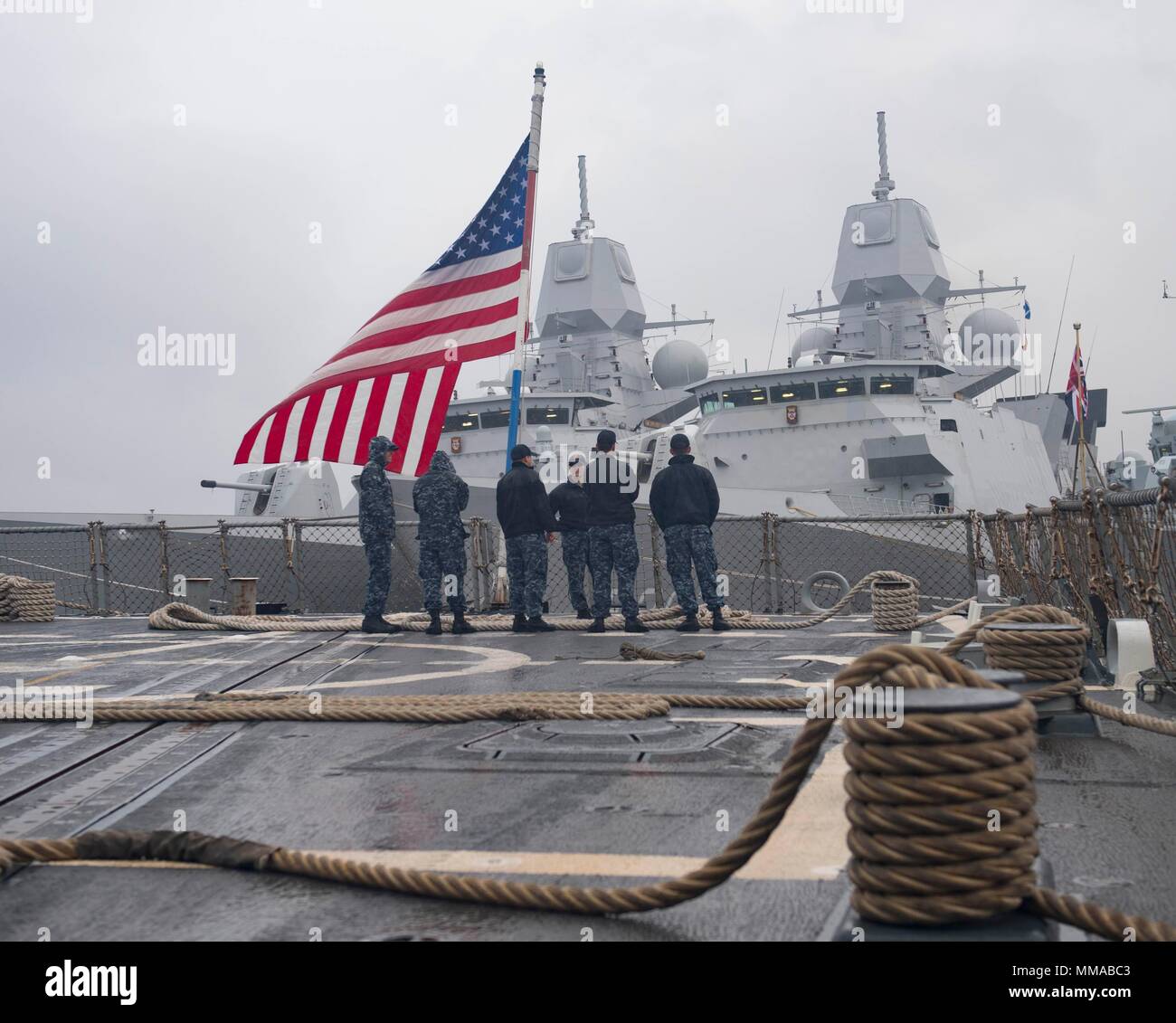 171001-N-WV703-0034 FASLANE, Scotland (Oct. 1, 2017) The Arleigh Burke ...