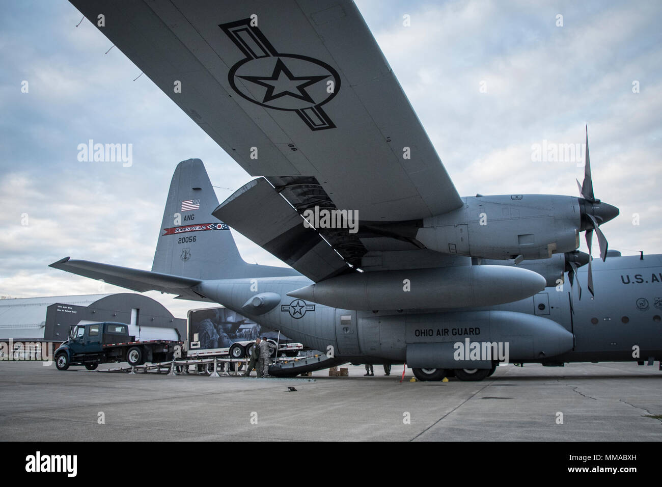 The 179th Airlift Wing along with Airmen from the 178th Wing ...