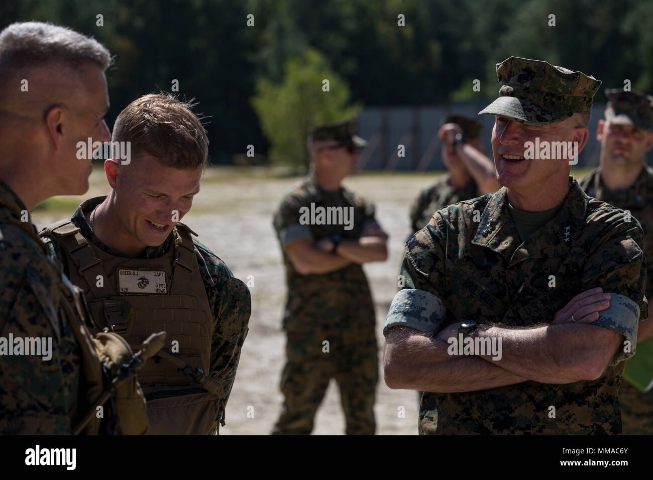 U.S. Marine Corps Forces Command (MARFORCOM) Commanding General Lt. Gen ...