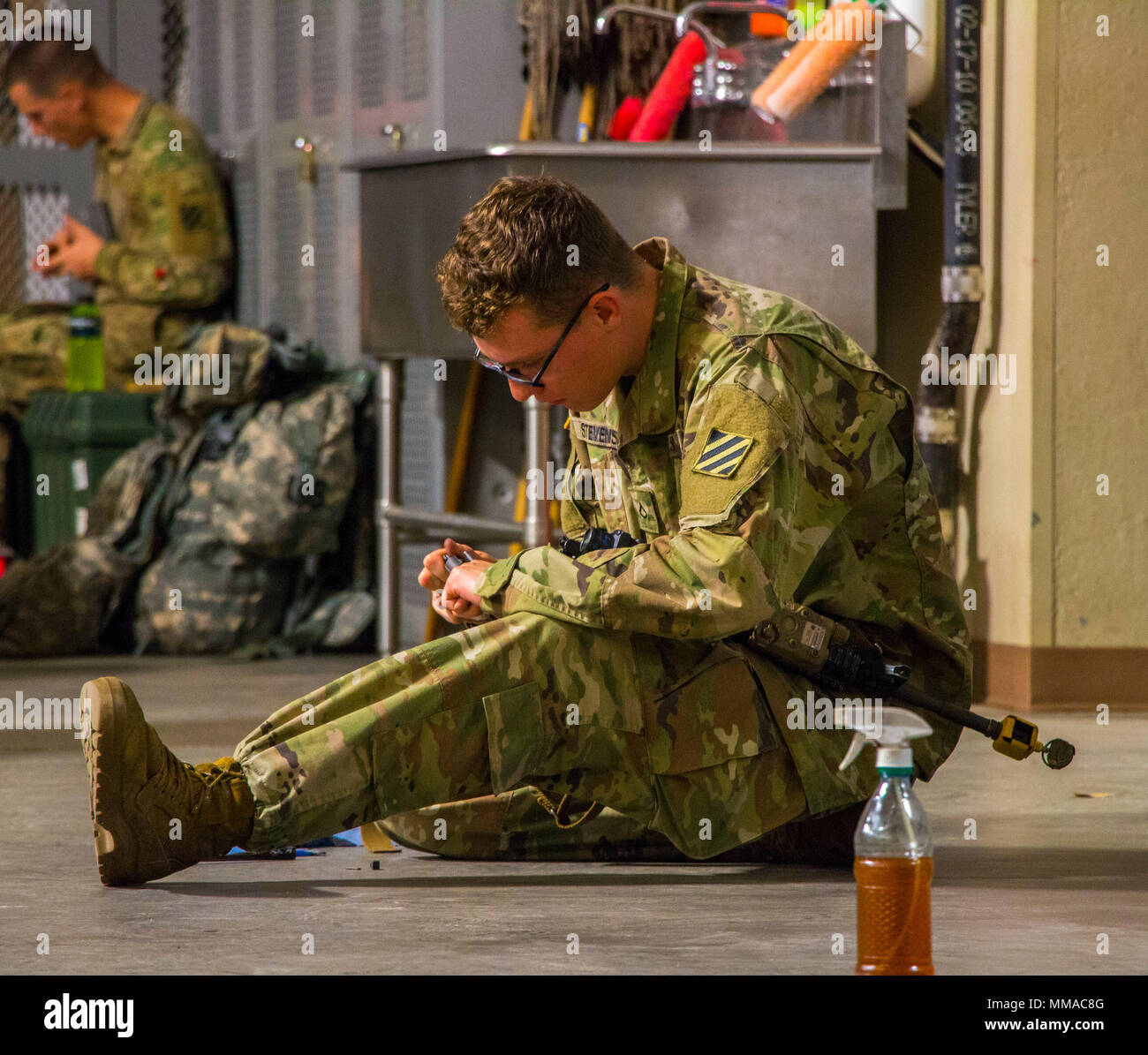 Troops of Bushmaster Troop, 6th Squadron, 8th Cavalry Regiment, 2nd ...