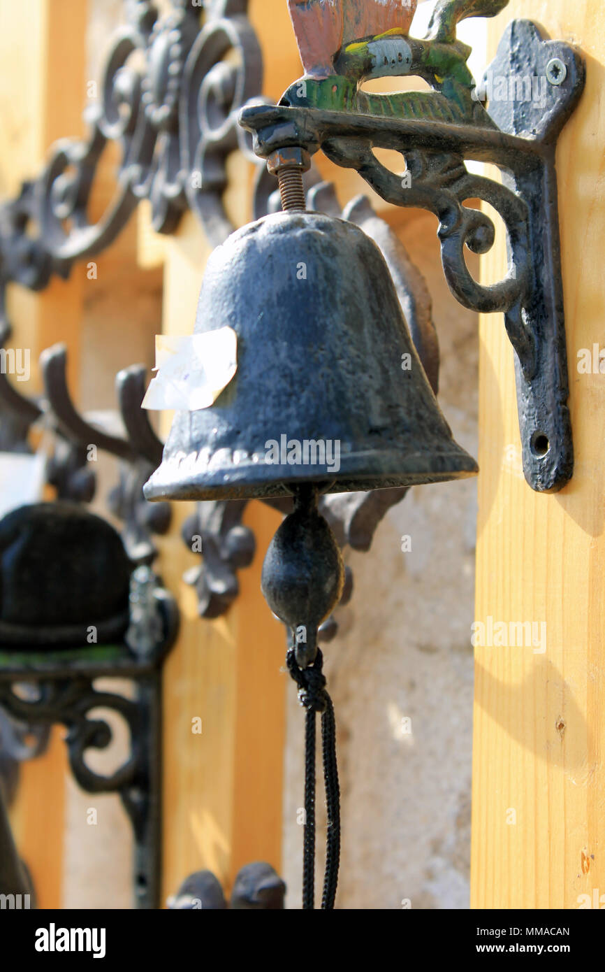 black bell maritime style Stock Photo - Alamy