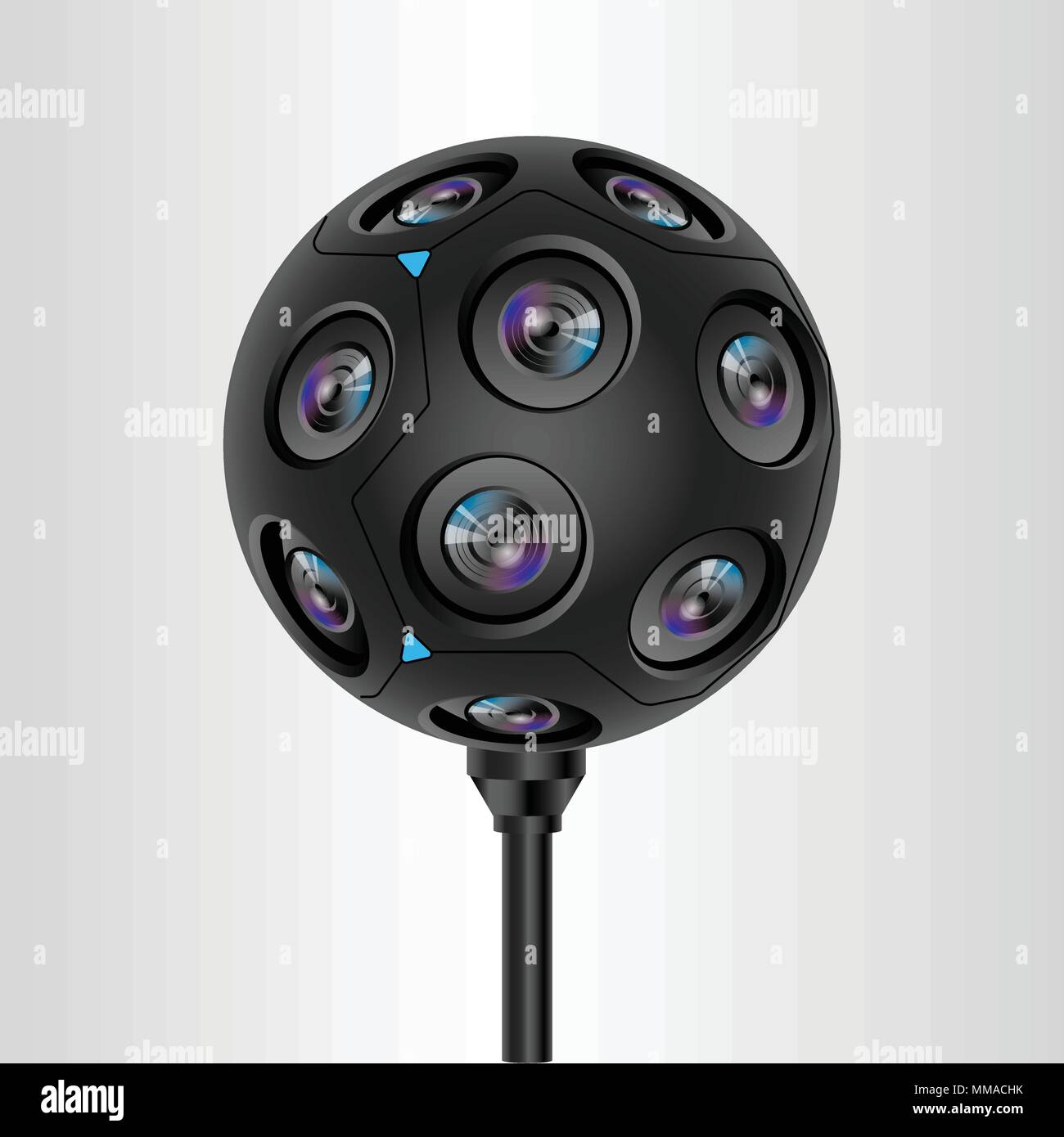 360 degree panoramic image Stock Vector Images - Alamy